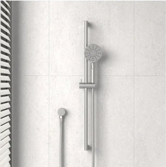 Cora Brushed Nickel Hand Shower Rail Set – RJ Bathroom
